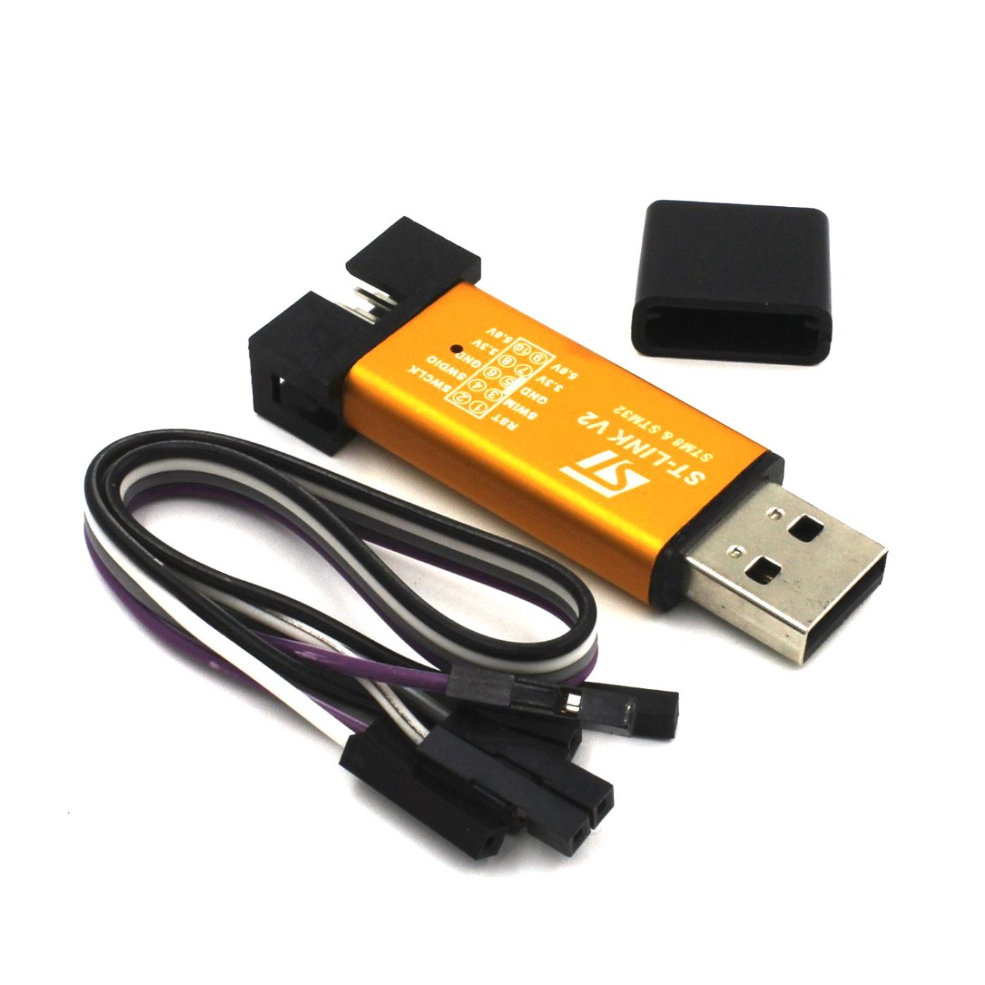 St Link V2 Emulator Downloader Programmer Support Stm8 Stm32 Sale Bestarduino 5946