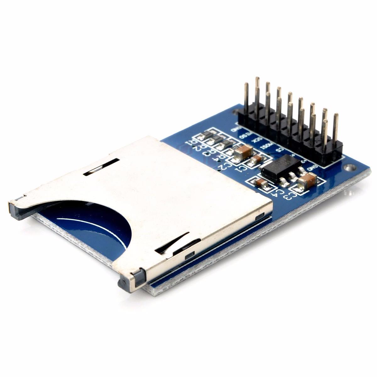 Arduino Compatible SD Card Module Slot Socket Reader