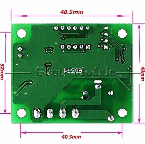 W1209 digital temperature thermostat control switch sensor module