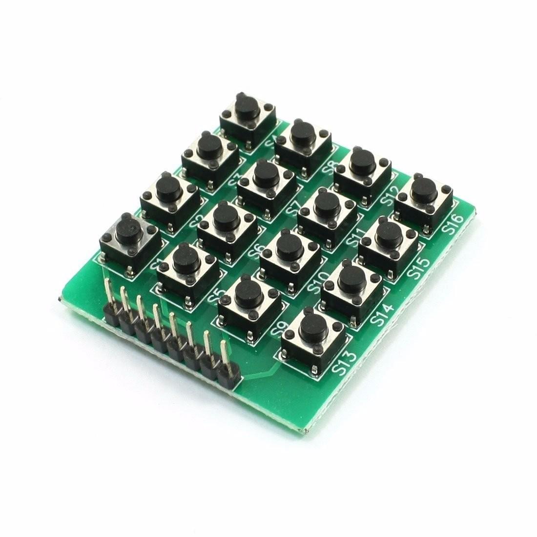 4x4 matrix 16 keypad keyboard module 4x4 matrix 16 keypad keyboard module