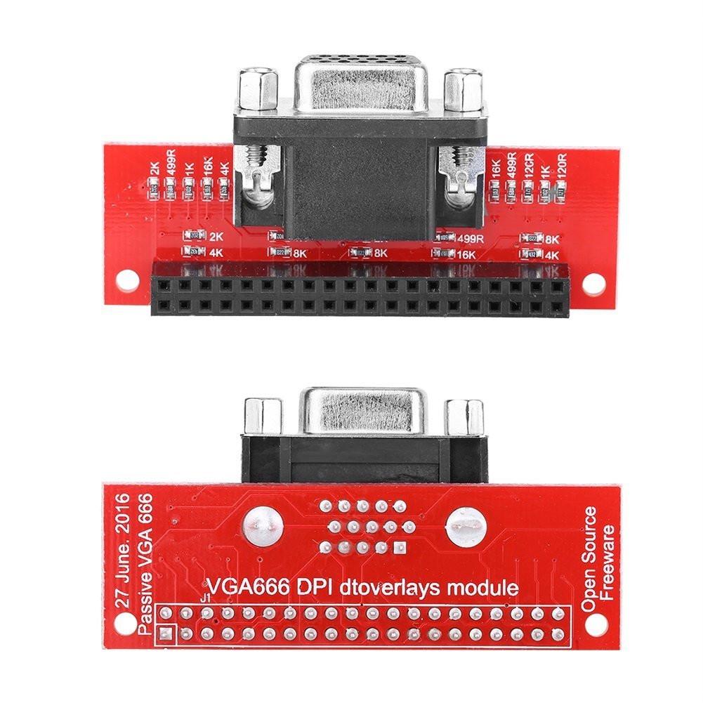 Vga666 Module Adapter Gert Vga Breakout Board For Raspberry Pi 3 Pi 2 B A