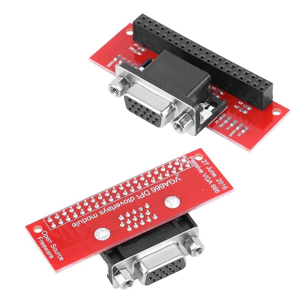 Vga666 Module Adapter Gert Vga Breakout Board For Raspberry Pi 3 Pi 2 B A