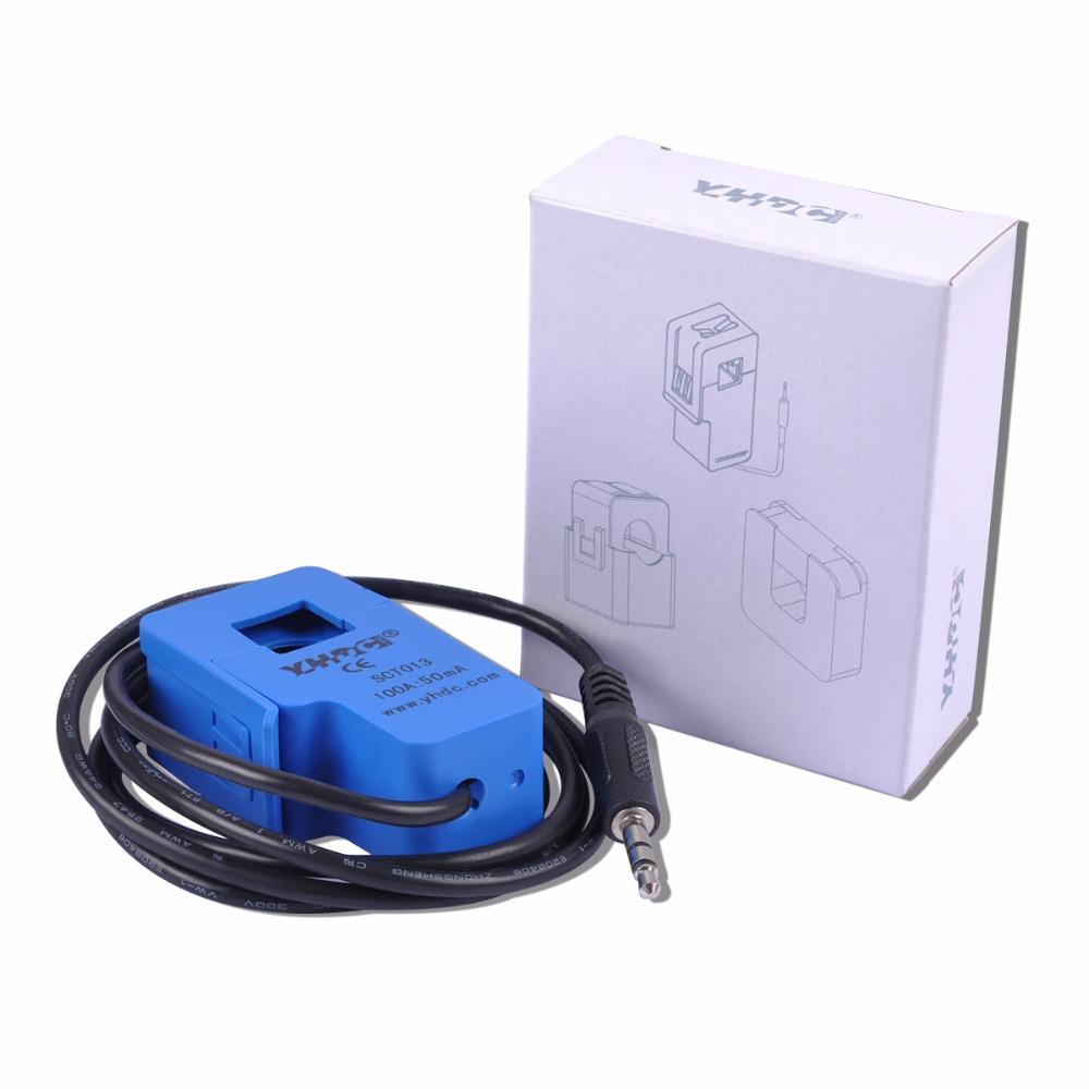 YHDC SCT-013 Non-invasive AC Current Sensor Split Core Transformer 100A YHDC SCT-013 Non-invasive AC Current Sensor Split Core Transformer 100A