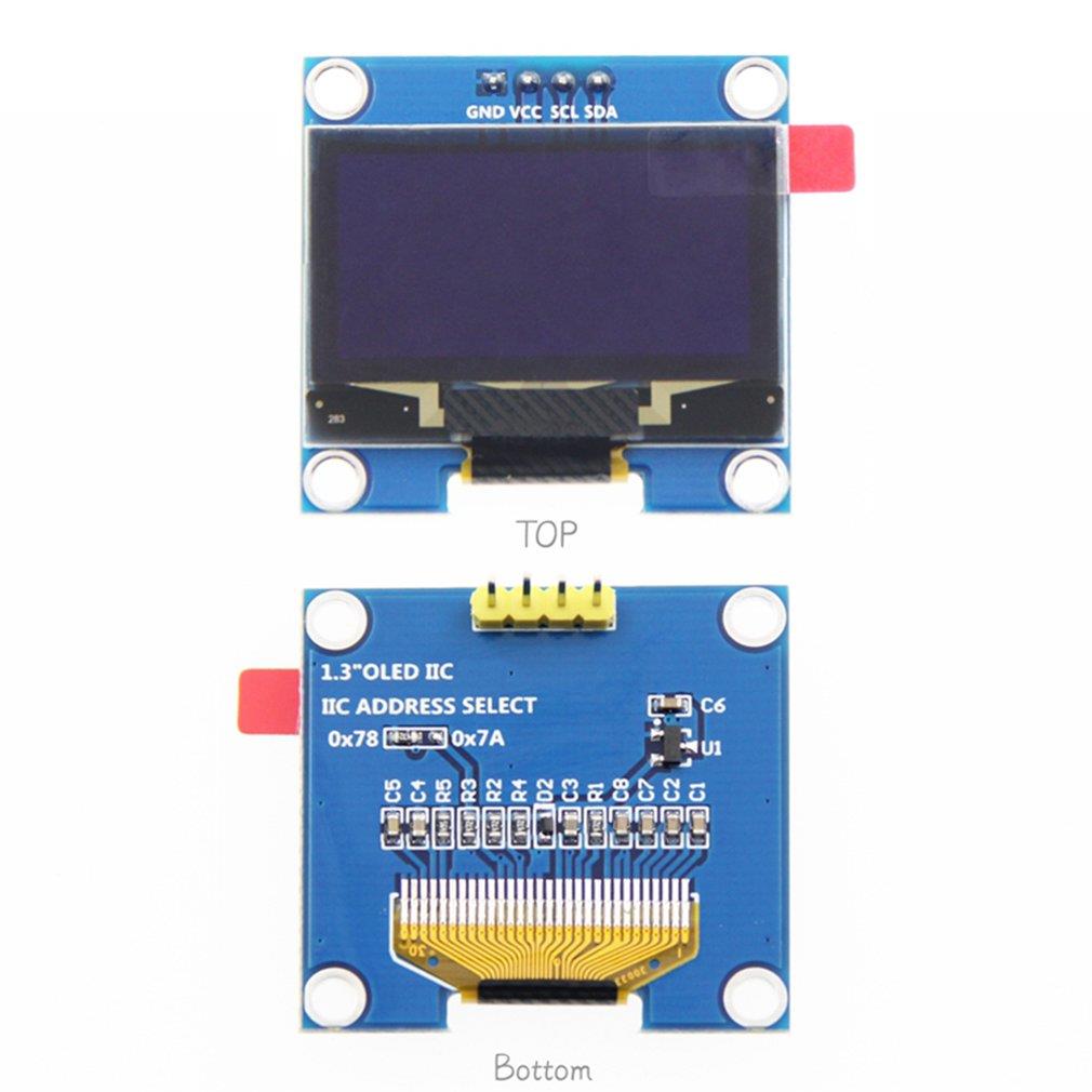 1.3inch OLED IIC GND LCD Resolution 128X64 1.3inch Color LCD Display ...