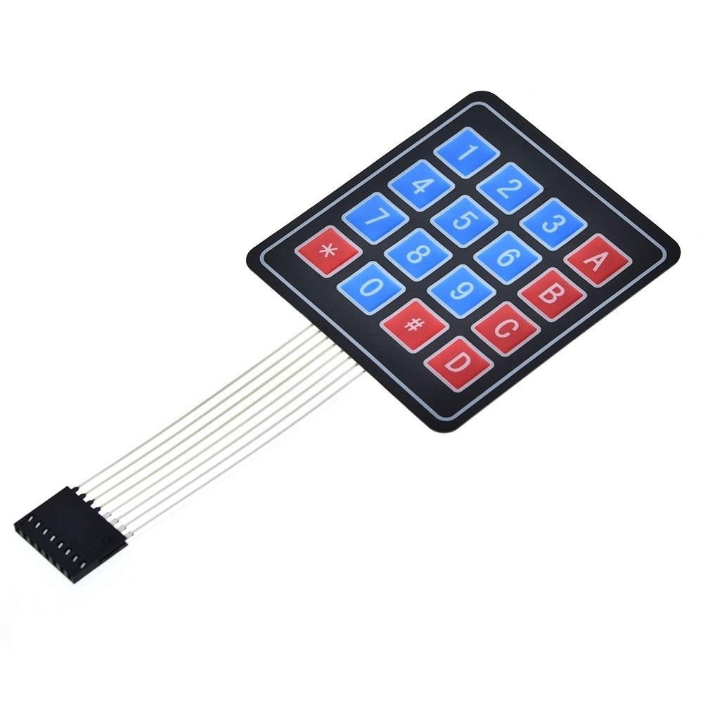 5Pcs 16Keys 4 x 4 SCM Matrix External Expansion Keyboard Contral Board ...