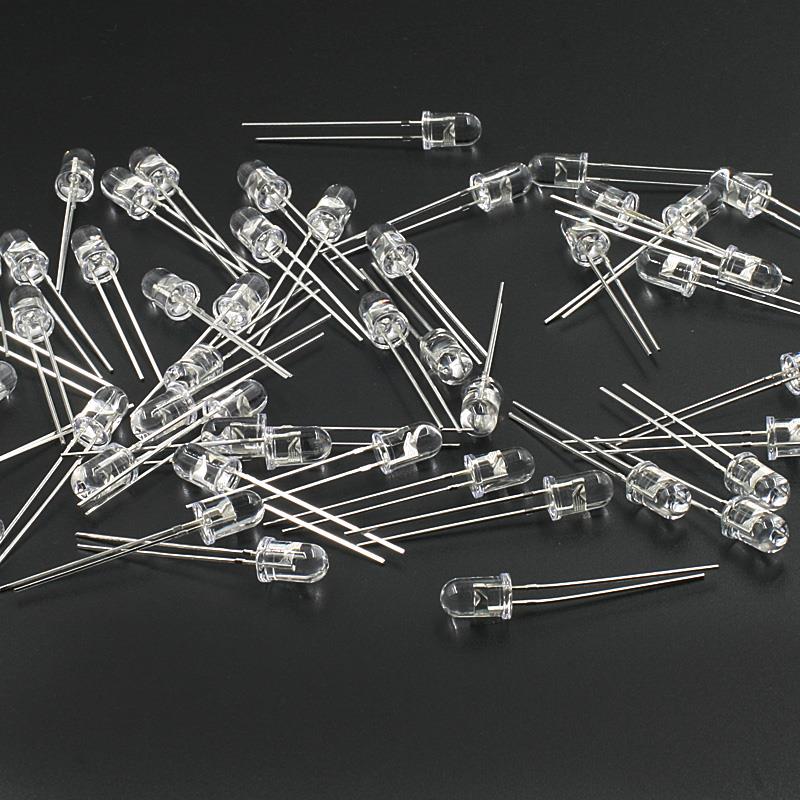 5mm Yellow Candle Flickering LED [25pcs Pack]