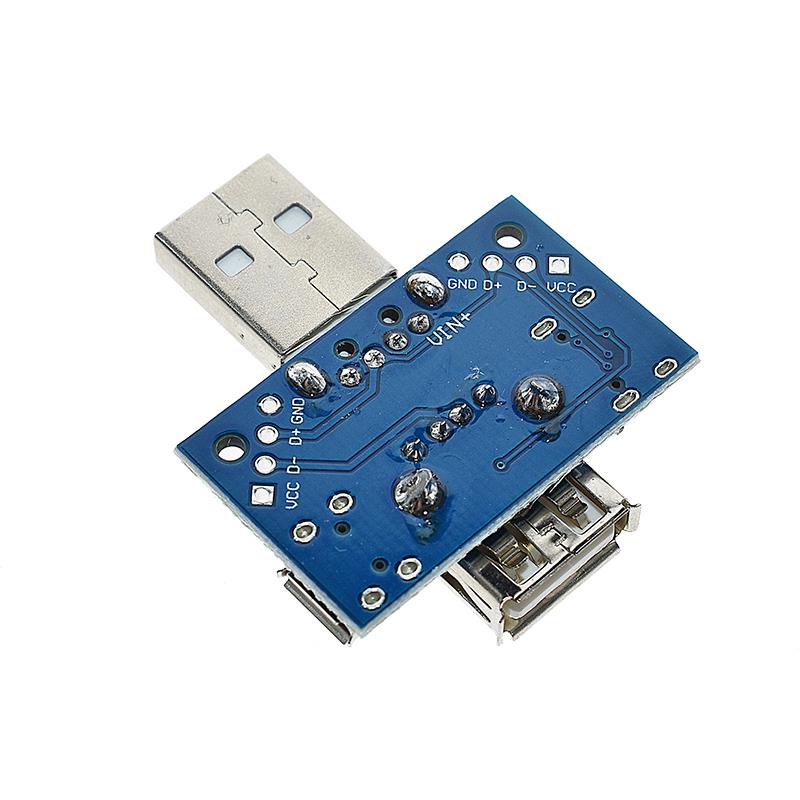 USB slot to Micro USB and Type-C Adapter Plate